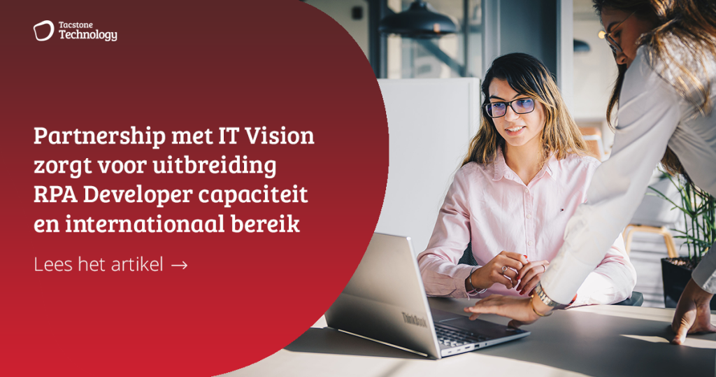 Partnership with IT Vision expands RPA Developer capacity and ...